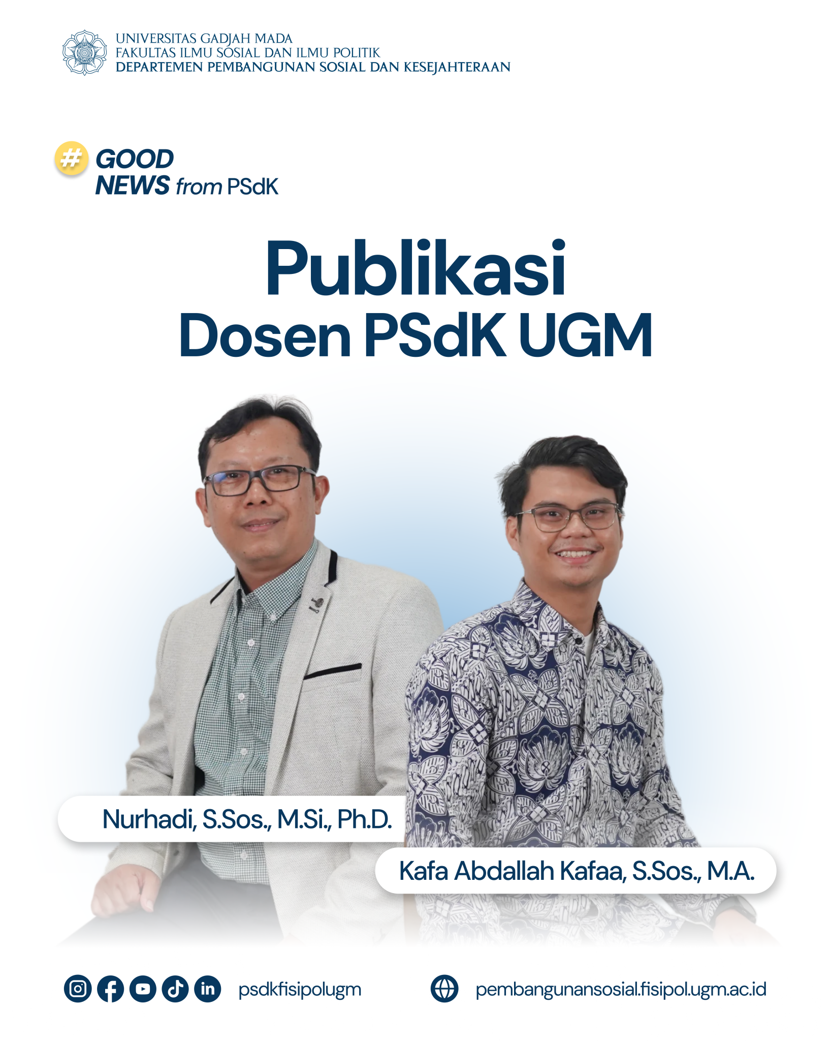 PSDK UGM – Departemen Pembangunan Sosial dan Kesejahteraan UGM